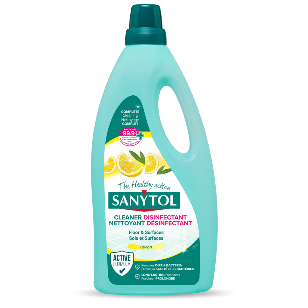 Floor & Surfaces Disinfectant Cleaner - Lemon - Sanytol